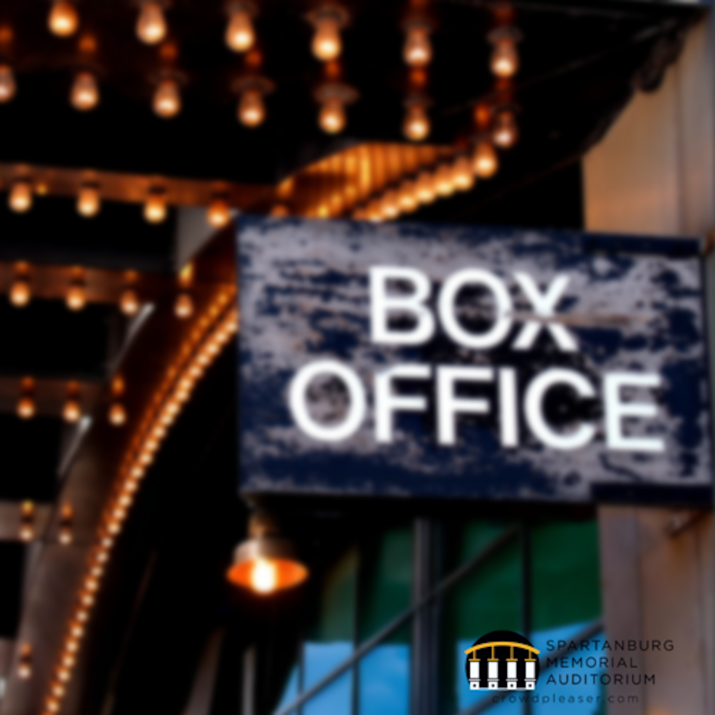Box Office | Spartanburg Memorial Auditorium